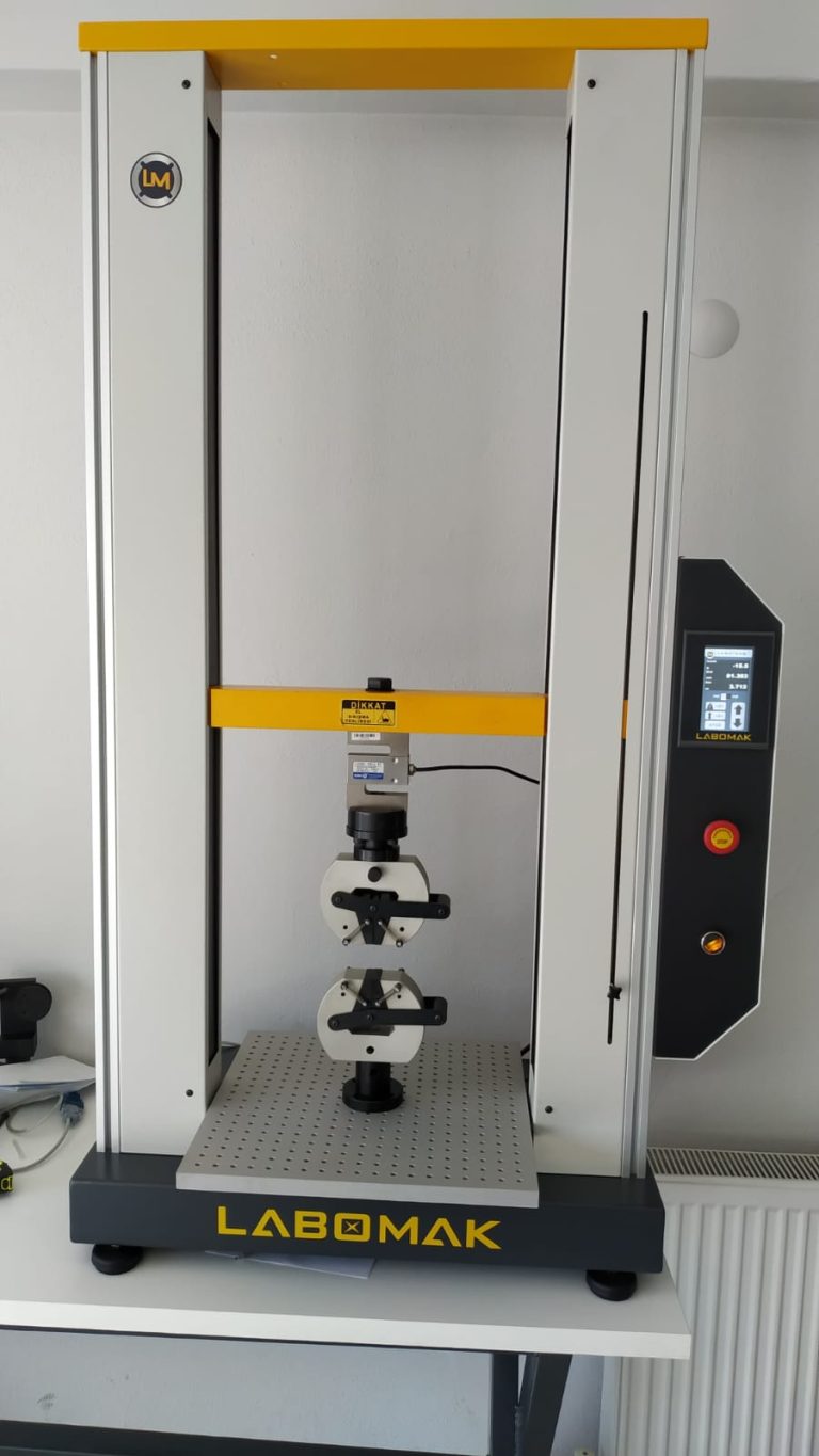 Kauçuk ve Plastik Sektörlerine Yönelik Test cihazları ve Fikstürler.